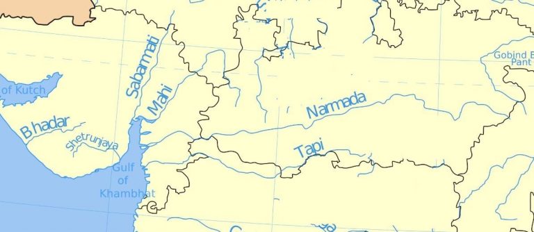 Peninsular Rivers of India - 30 major West & East Flowing Rivers